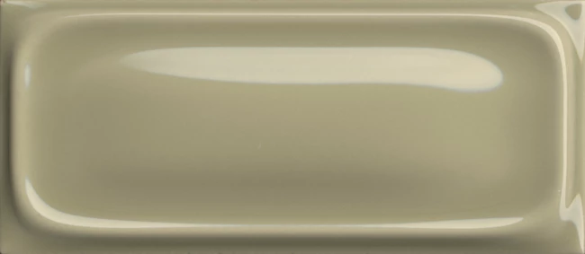 Reptile Glossy Beige Green Crocodile Wall Tile 10x17,5