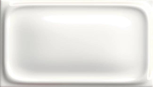 Reptile Glossy Opaque White Crocodile Wall Tile 10x17,5