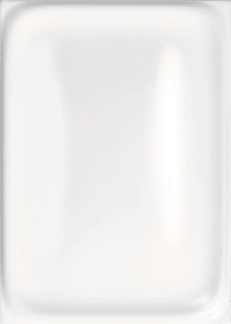 Reptile Glossy Opaque White Crocodile Wall Tile 12,5x17,5