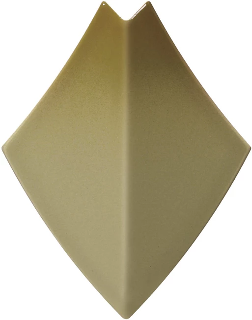 Reptile Glossy Smoked Beige Green Snake Wall Tile 16x20